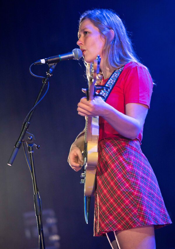 Julia Jacklin at the Paramount Theater on October 1, 2018 - Guitar Girl ...