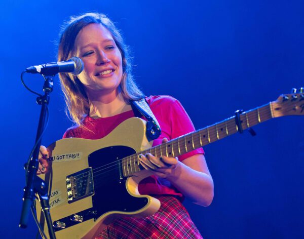 Julia Jacklin at the Paramount Theater on October 1, 2018 - Guitar Girl ...
