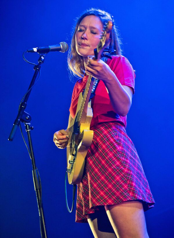 Julia Jacklin at the Paramount Theater on October 1, 2018 - Guitar Girl ...