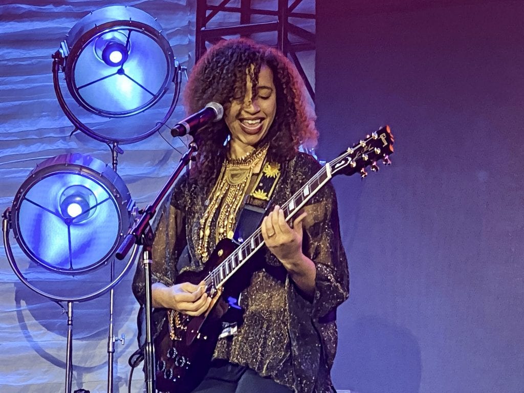 Winter NAMM 2020: Jackie Venson owns the Gibson stage with her Gibson Les Paul "Rosetta ...